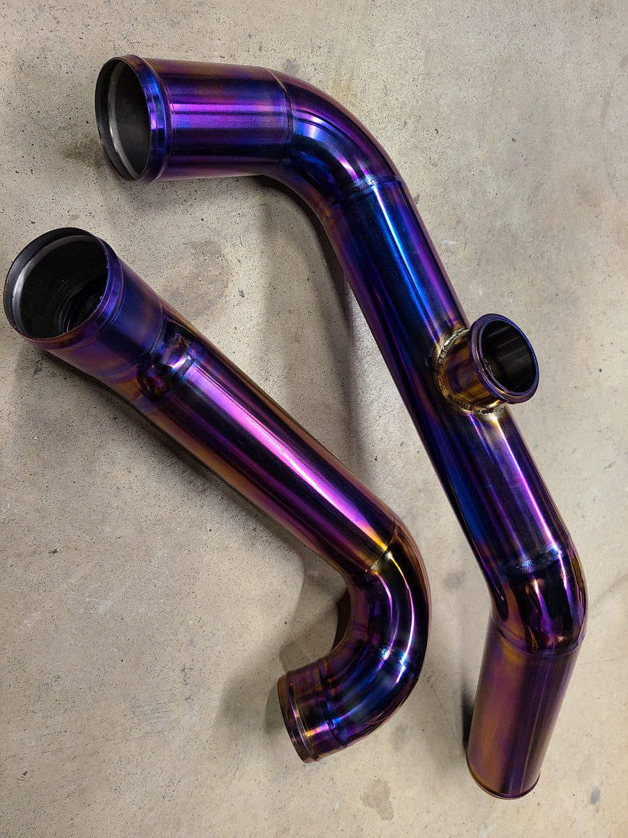 Evo 8/9 Titanium Intercooler Piping – BS Fab